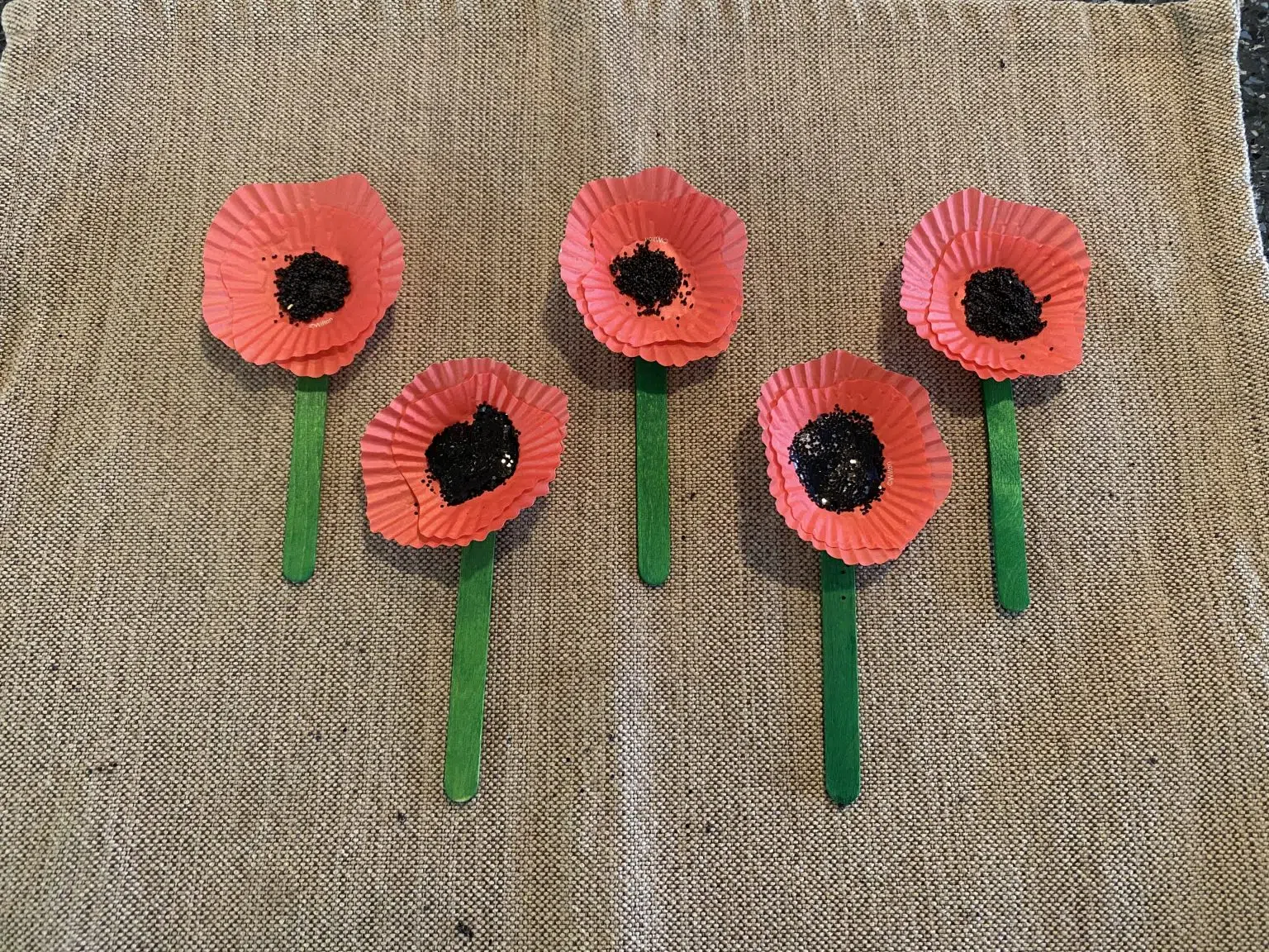 Easy Memorial Day Poppy Craft | AllMomDoes