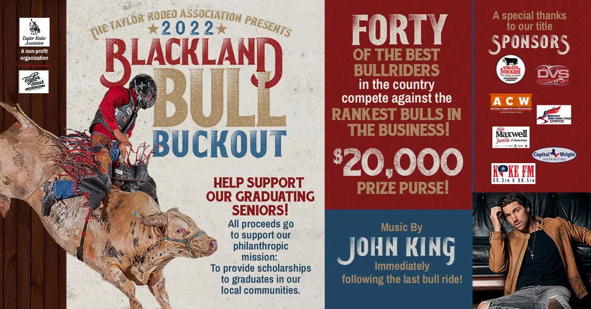 Blackland Bull Buckout | KOKE FM