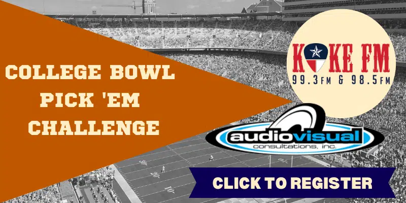 KOKE-FM College Bowl Pick ‘Em | KOKE FM
