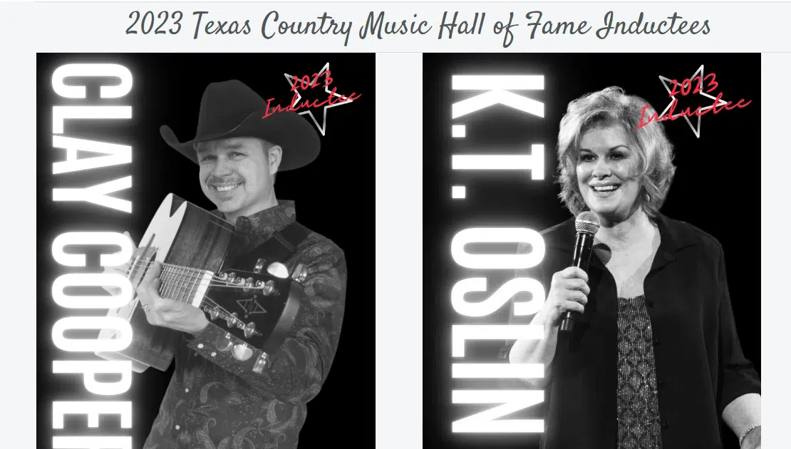 Clay Cooper and K.T. Oslin Named Texas Country Music Hall of Fame 2023 Inductees | KOKE FM