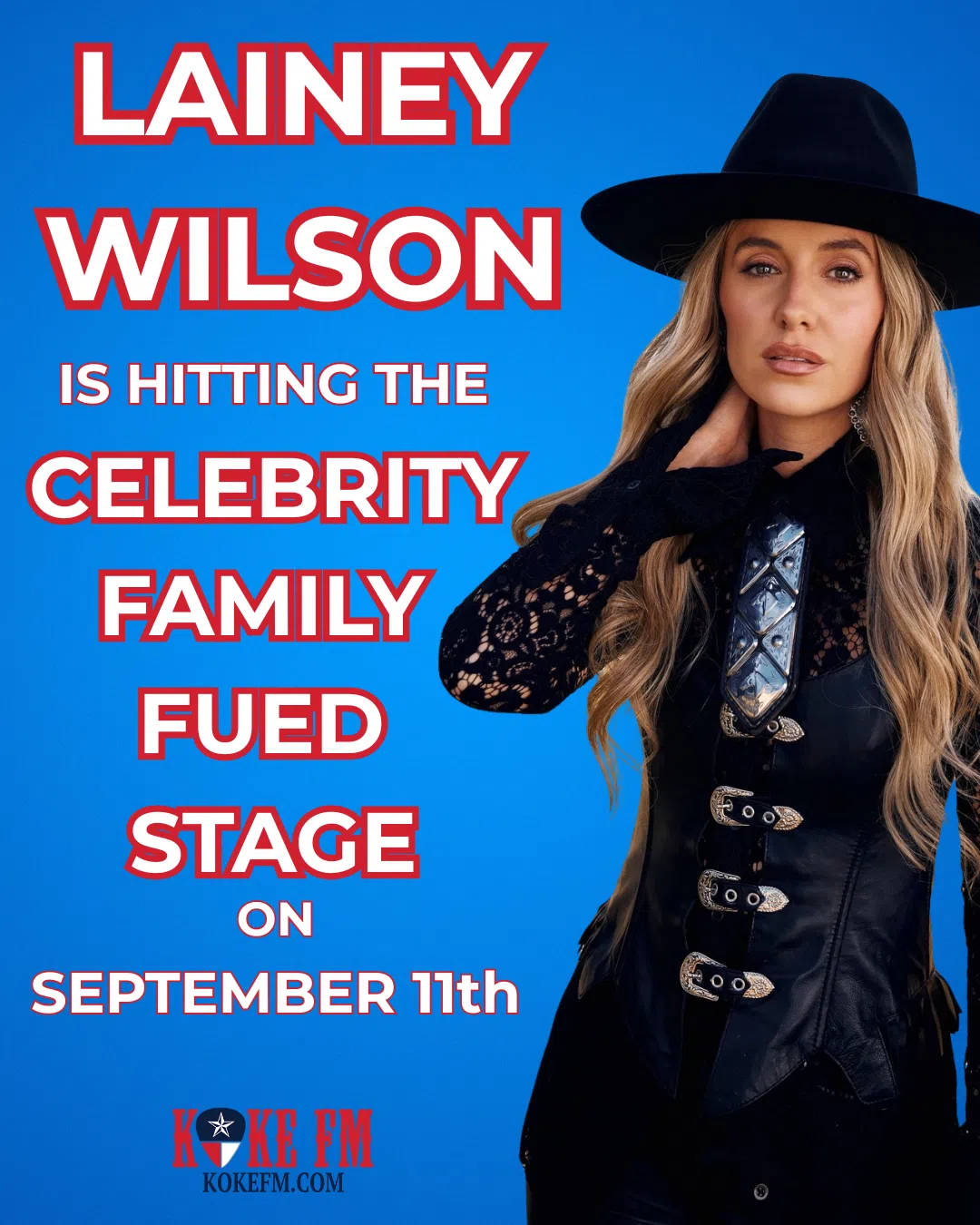Lainey Wilson Is Hitting the Celebrity Family Feud Stage! | KOKE FM