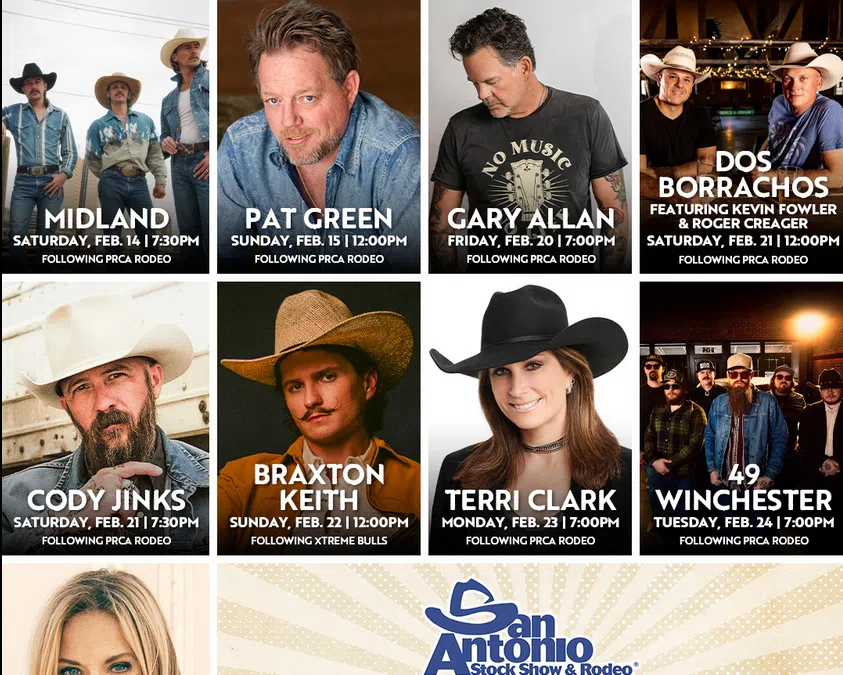 San Antonio Rodeo Drops Final Round of 2026 Performers: See the ...