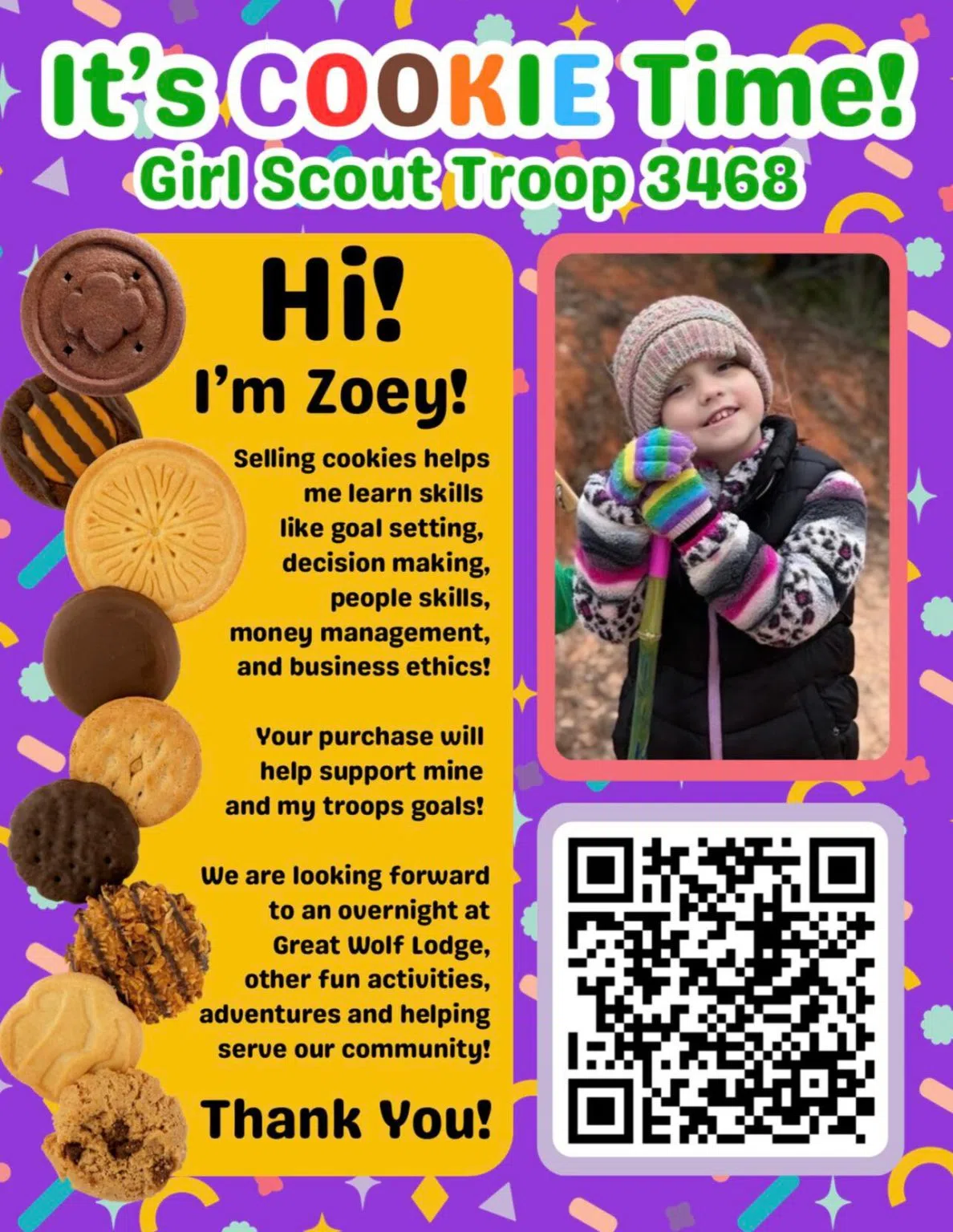 Zoey Returns as KOKE’s Cookie Correspondent With 2026 Girl Scout Lineup ...