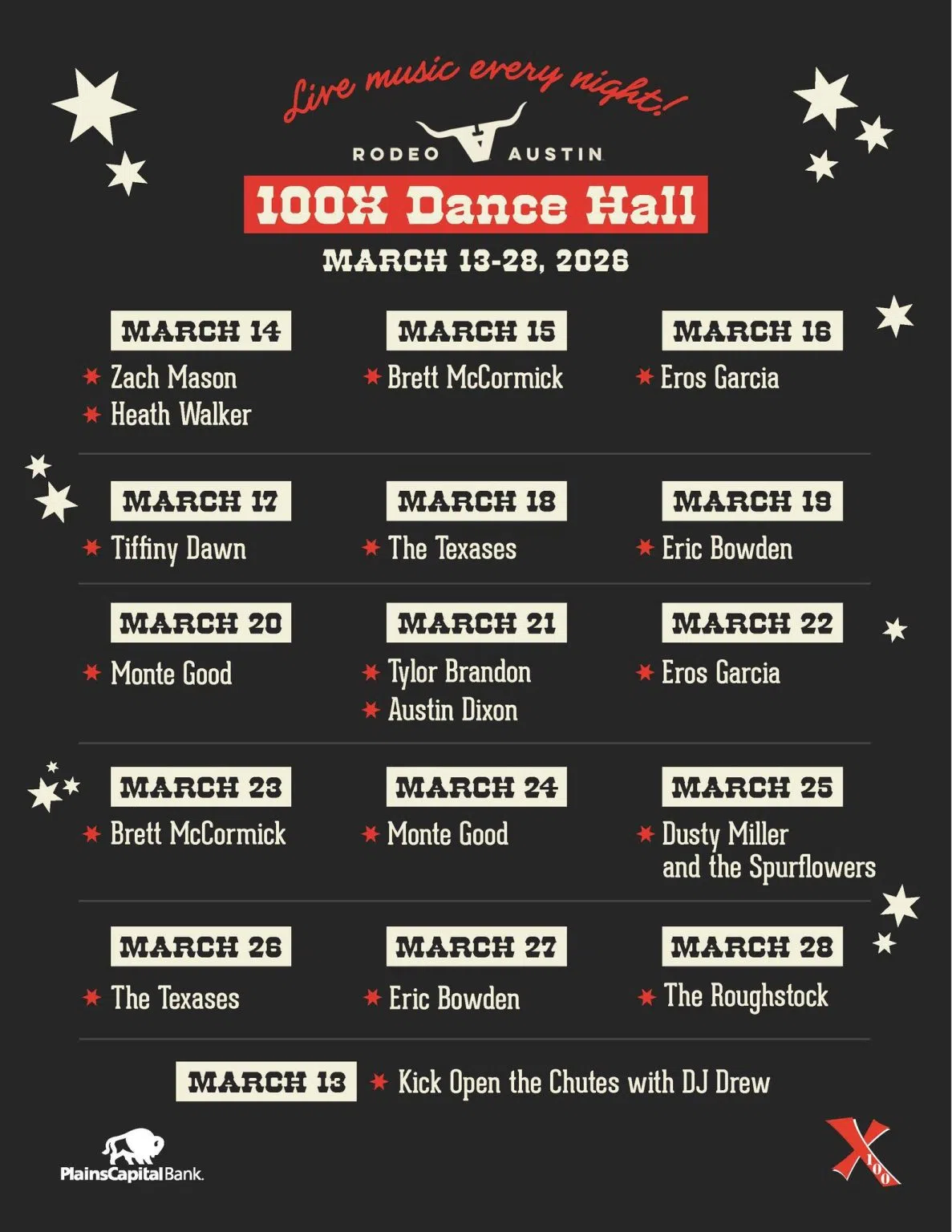 Rodeo Austin 2026 Announces 80+ Live Performances at Outdoor Stage and ...