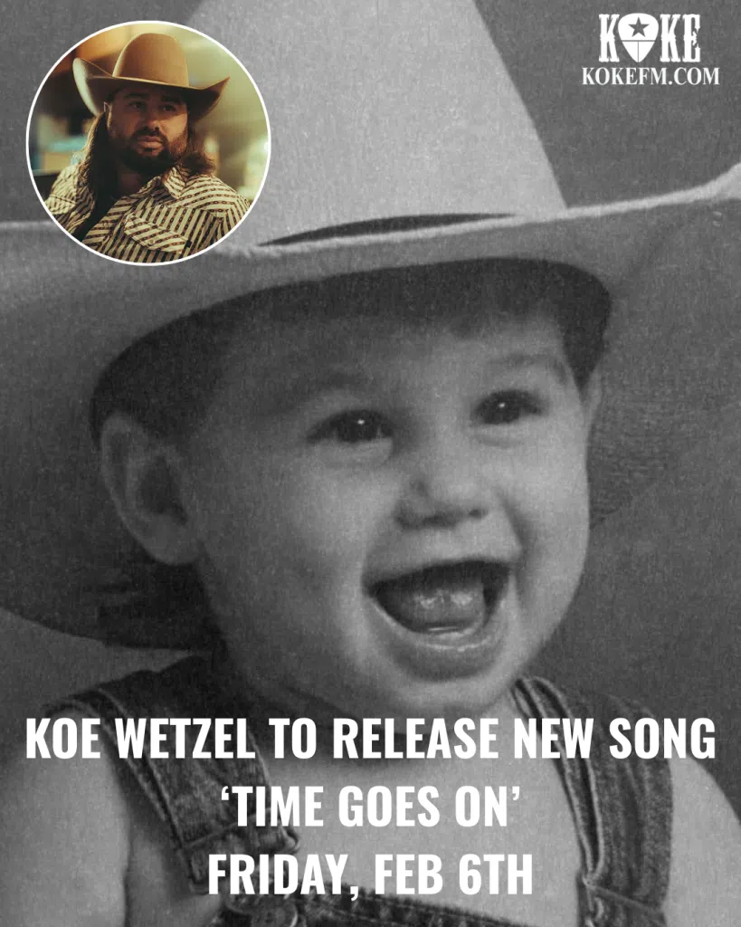 Koe Wetzel Reveals New Single “Time Goes On,” Set for February 6 ...