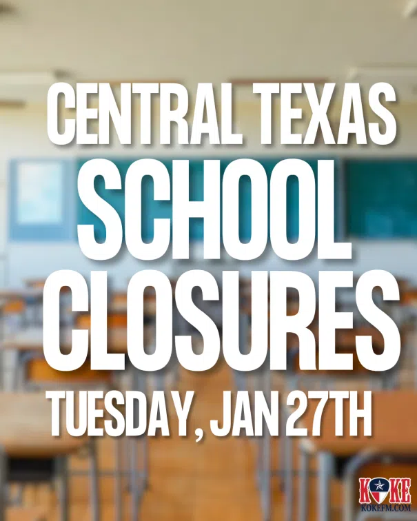 SCHOOL CLOSURES: Tuesday, January 27th | KOKE FM
