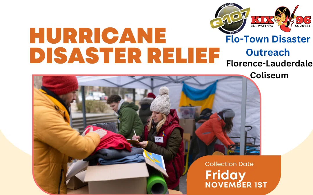 Flo-Town Disaster Outreach Drive | Q107
