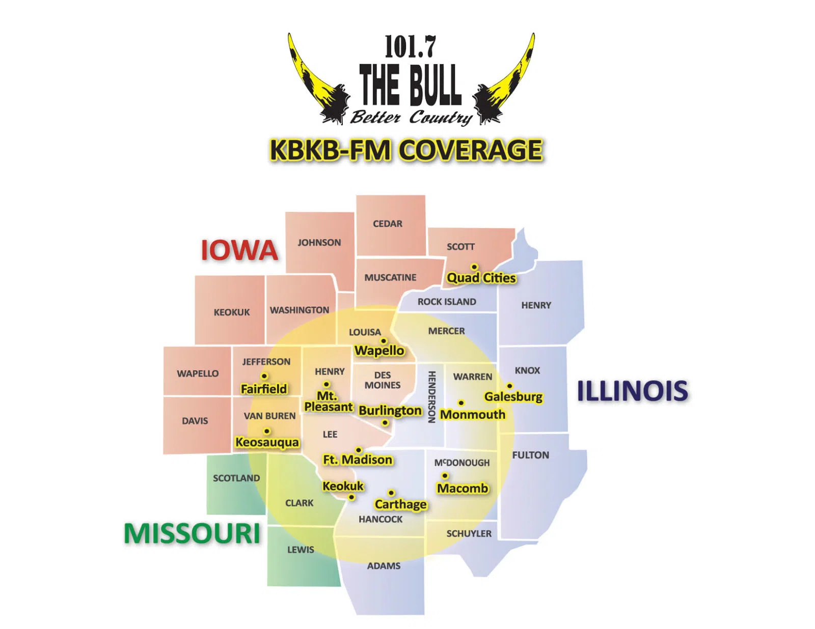 Our Stations | The New Mix 107.3 KGRS