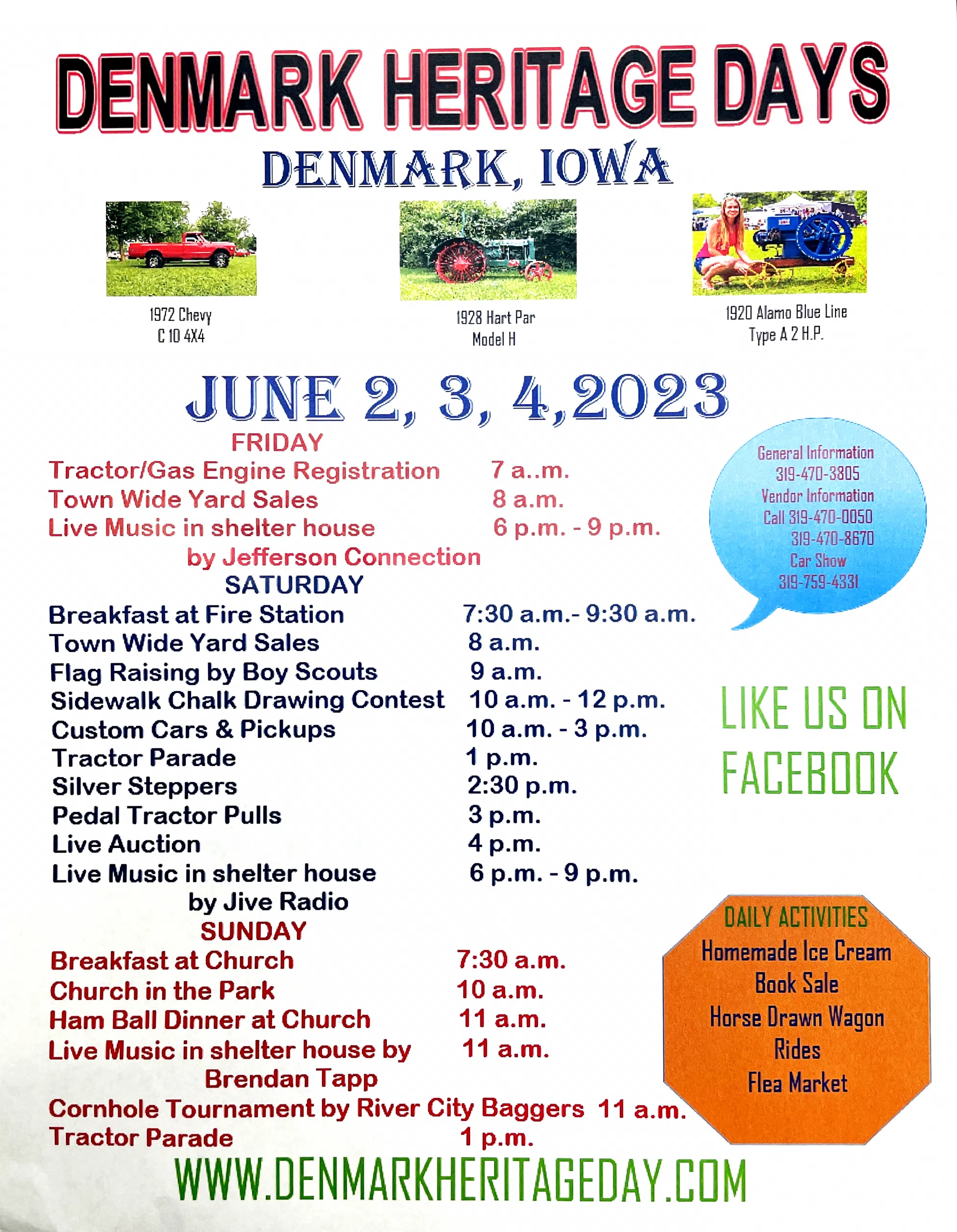 Denmark Heritage Days | The New Mix 107.3 KGRS
