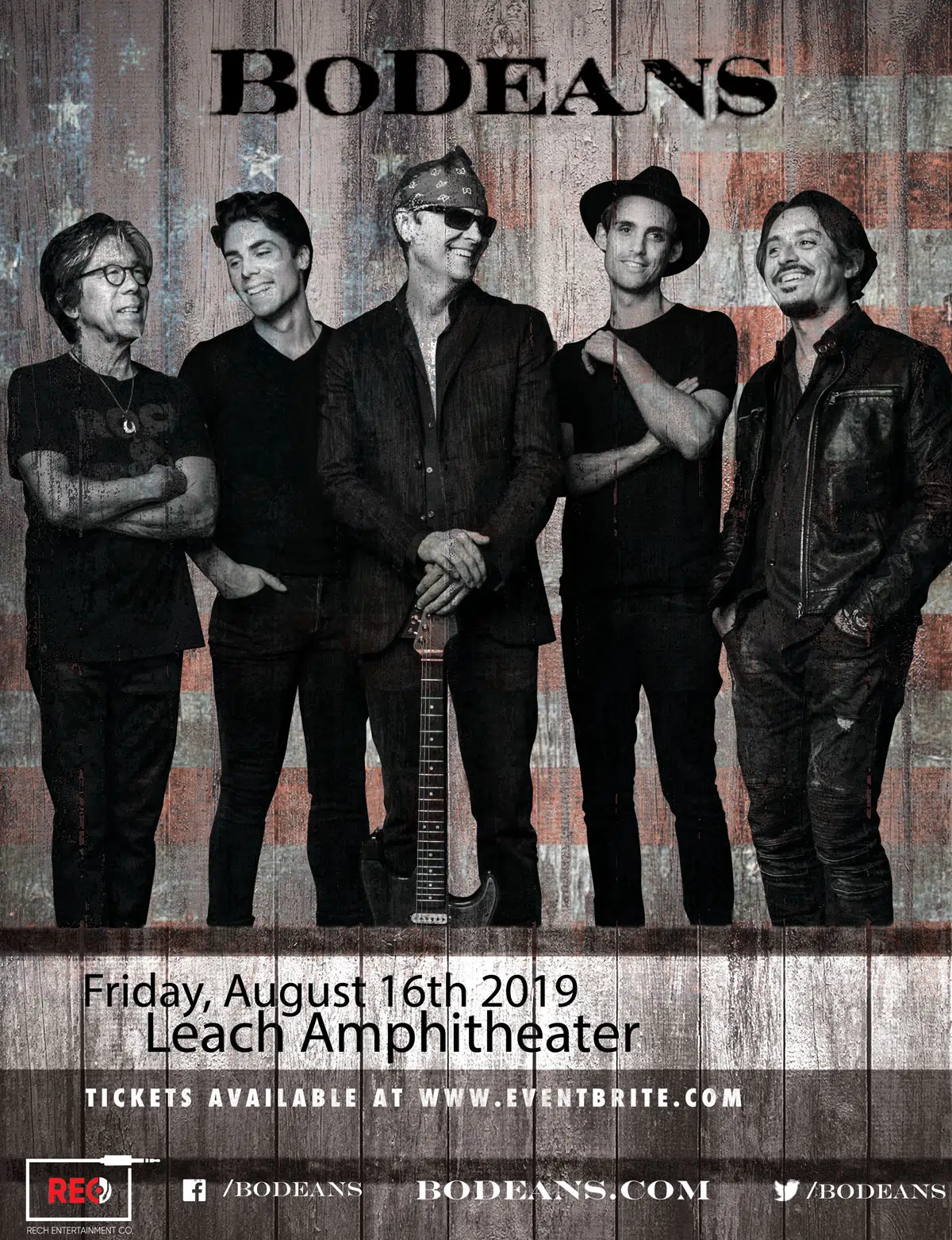 Bodeans | Leach Amphitheater | 105.7 WAPL | The Rockin' Apple