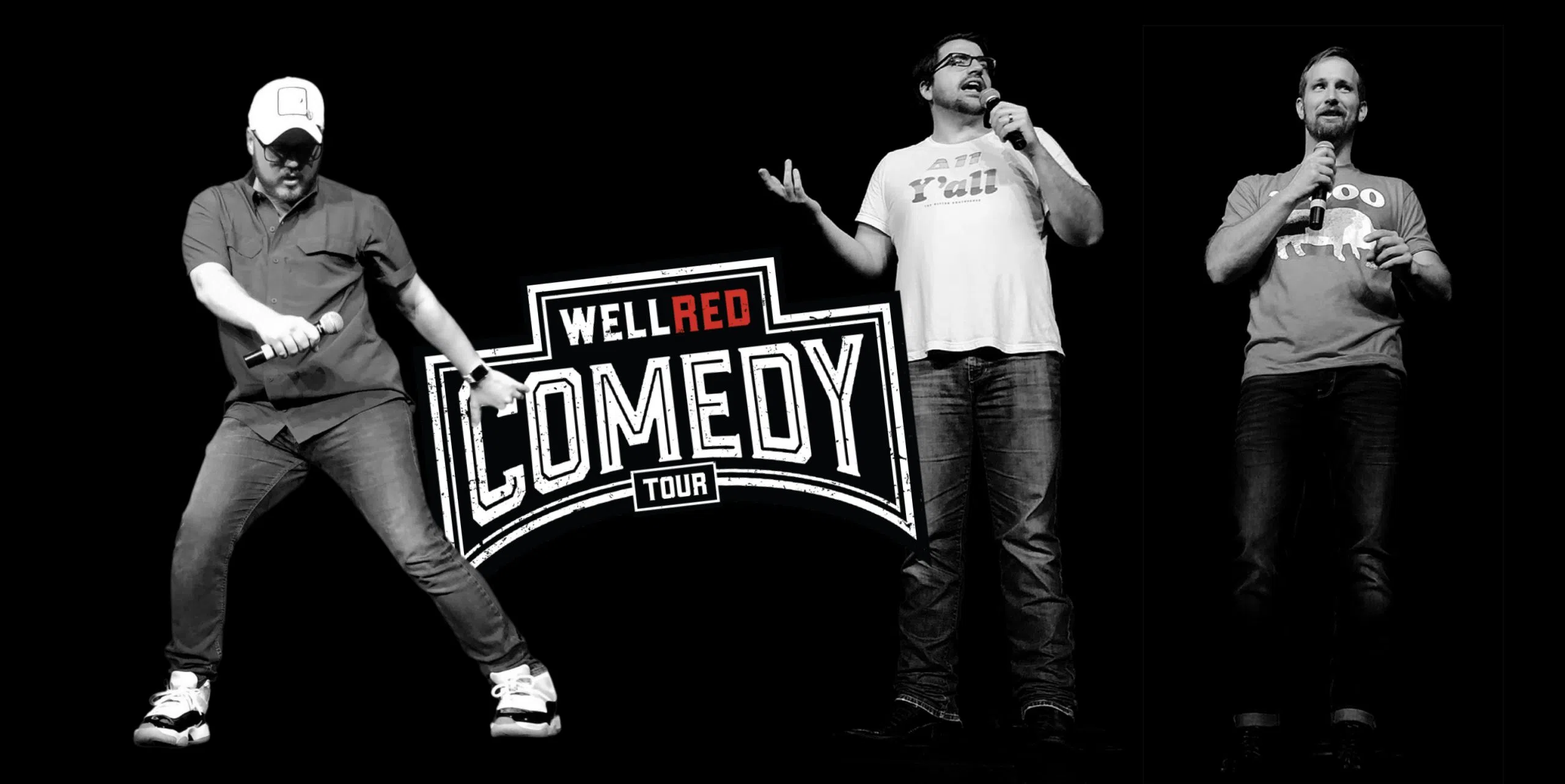 Trae Crowder and Drew Morgan of The WellRED Comedy Trio Talk to Rick ...