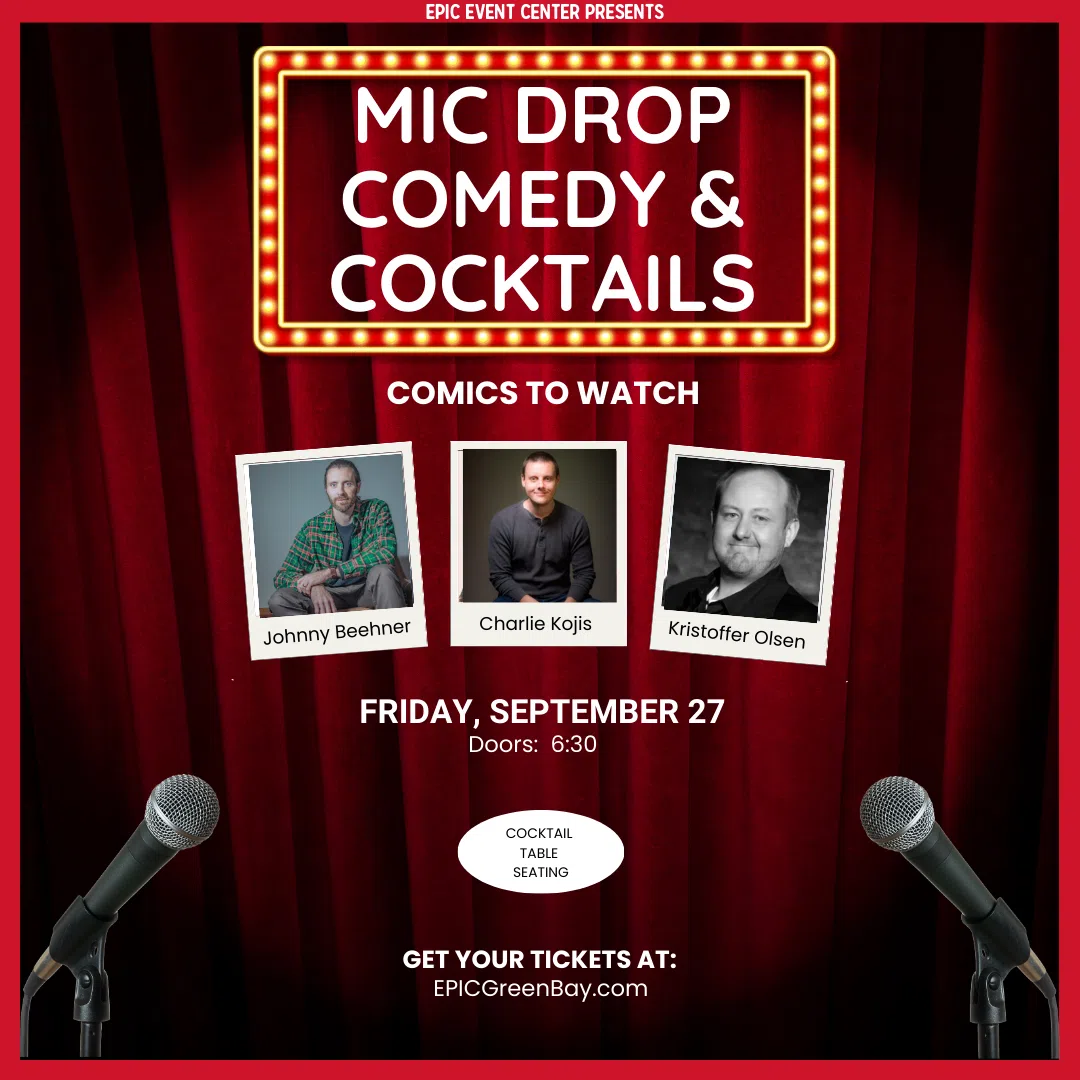 Mic Drop Comedy & Cocktails | Comics to Watch | Razor 94.7 104.7 - The ...
