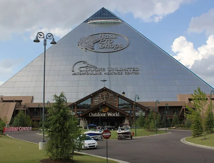 FISH ON! Take a Tour Through the Wild Bass Pro Shop Pyramid in Memphis ...