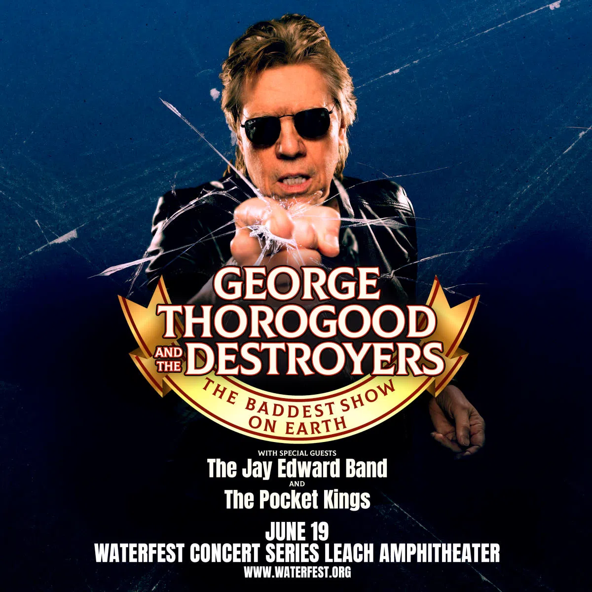 CONTEST: George Thorogood at Waterfest | 105.7 WAPL | The Rockin' Apple