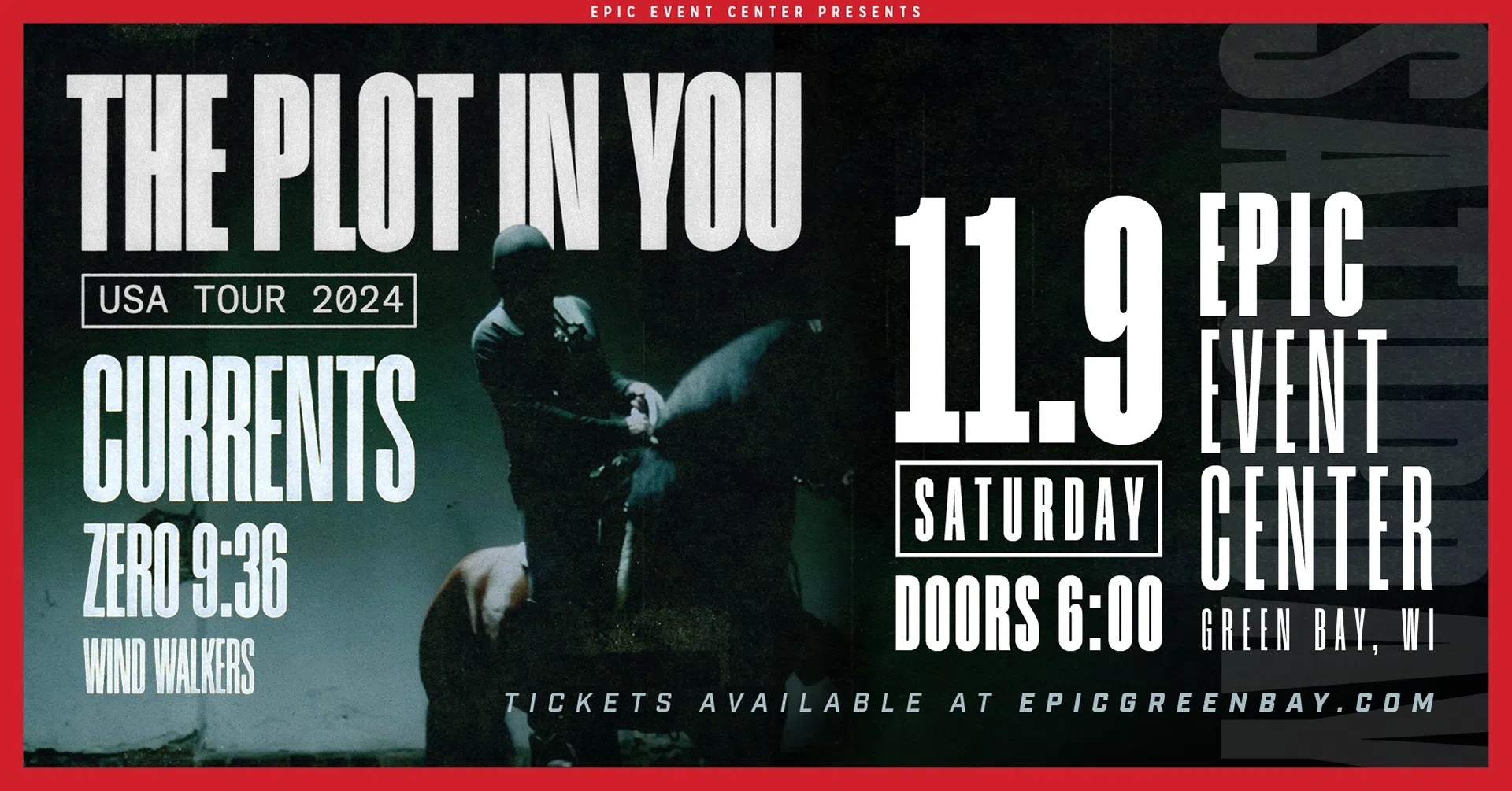 CONTEST: The Plot In You at EPIC Event Center | Razor 94.7 104.7 - The ...