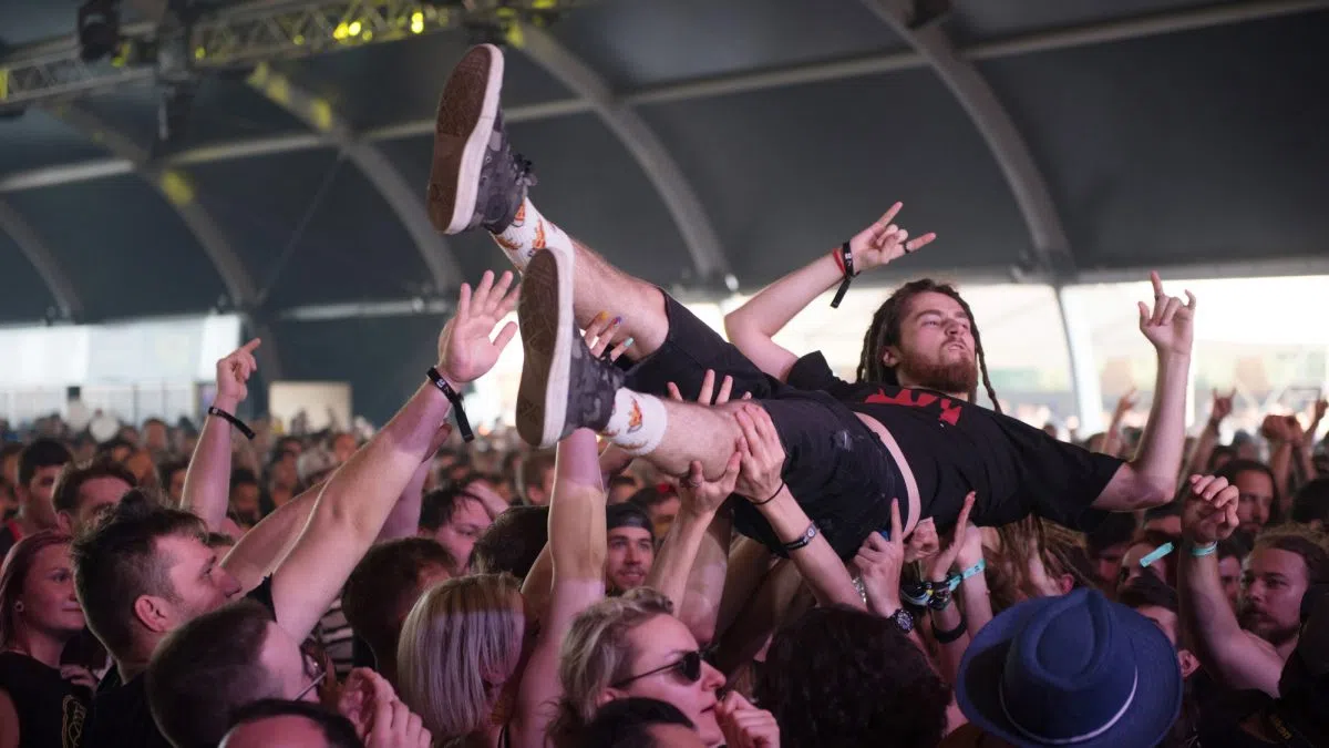 The First Mosh Pit Diaper by Liquid Death [VIDEO] | Razor 94.7 104.7 ...