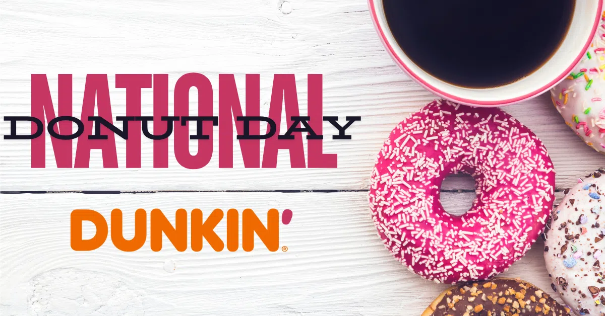 CONTEST: National Donut Day with Dunkin Donuts | The #1 Hit Music ...