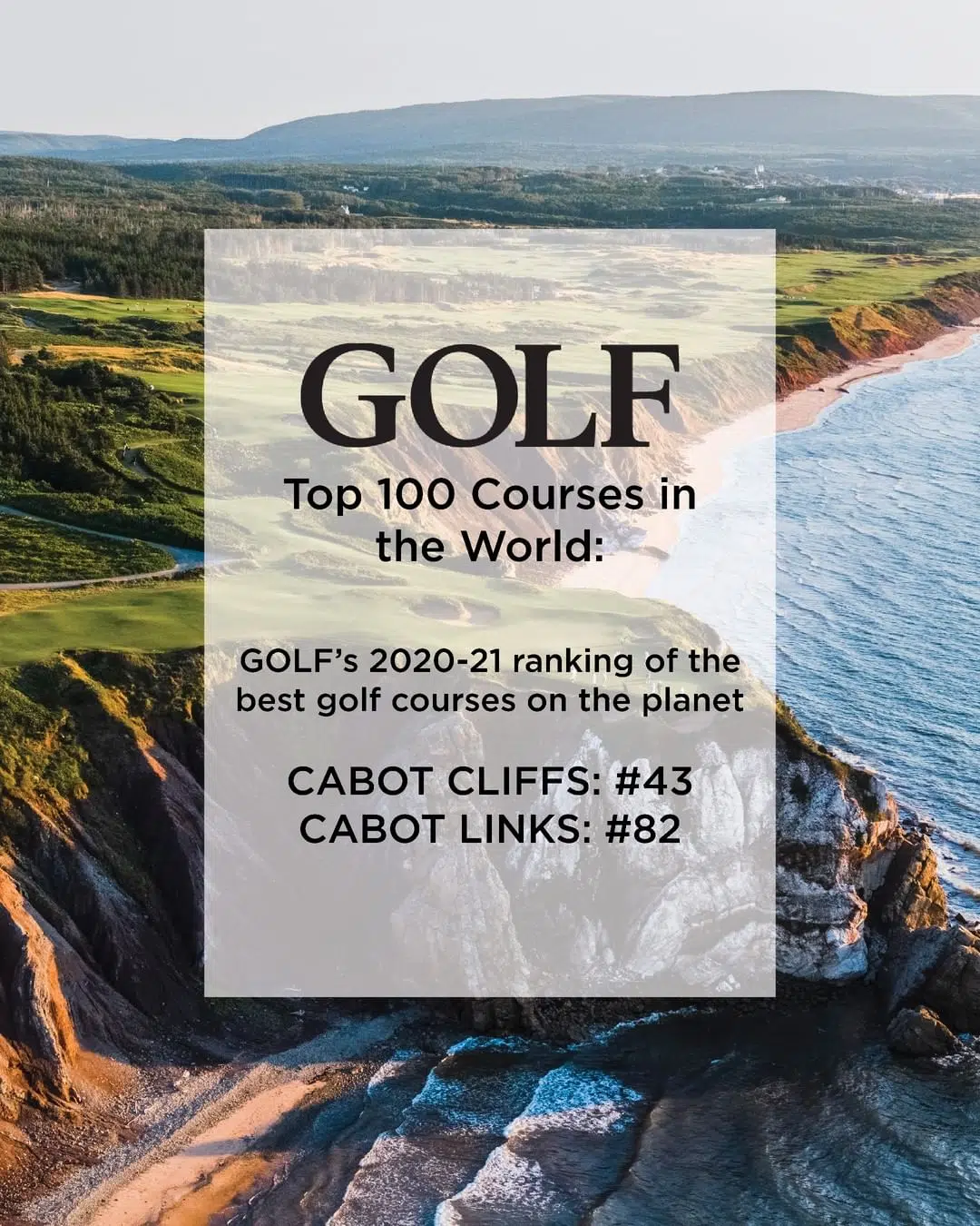 Cabot Cliffs, Links receive more recognition | 101.5 The Hawk