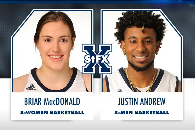 Basketball players sweep StFX AOTW awards | 101.5 The Hawk