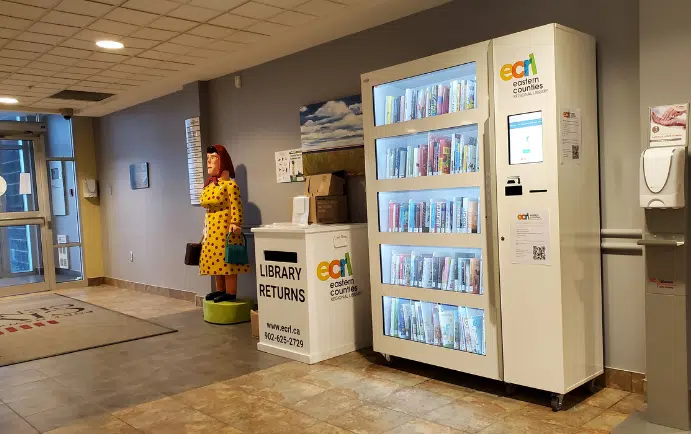 New library kiosk at Port Hawkesbury Civic Centre | 101.5 The Hawk