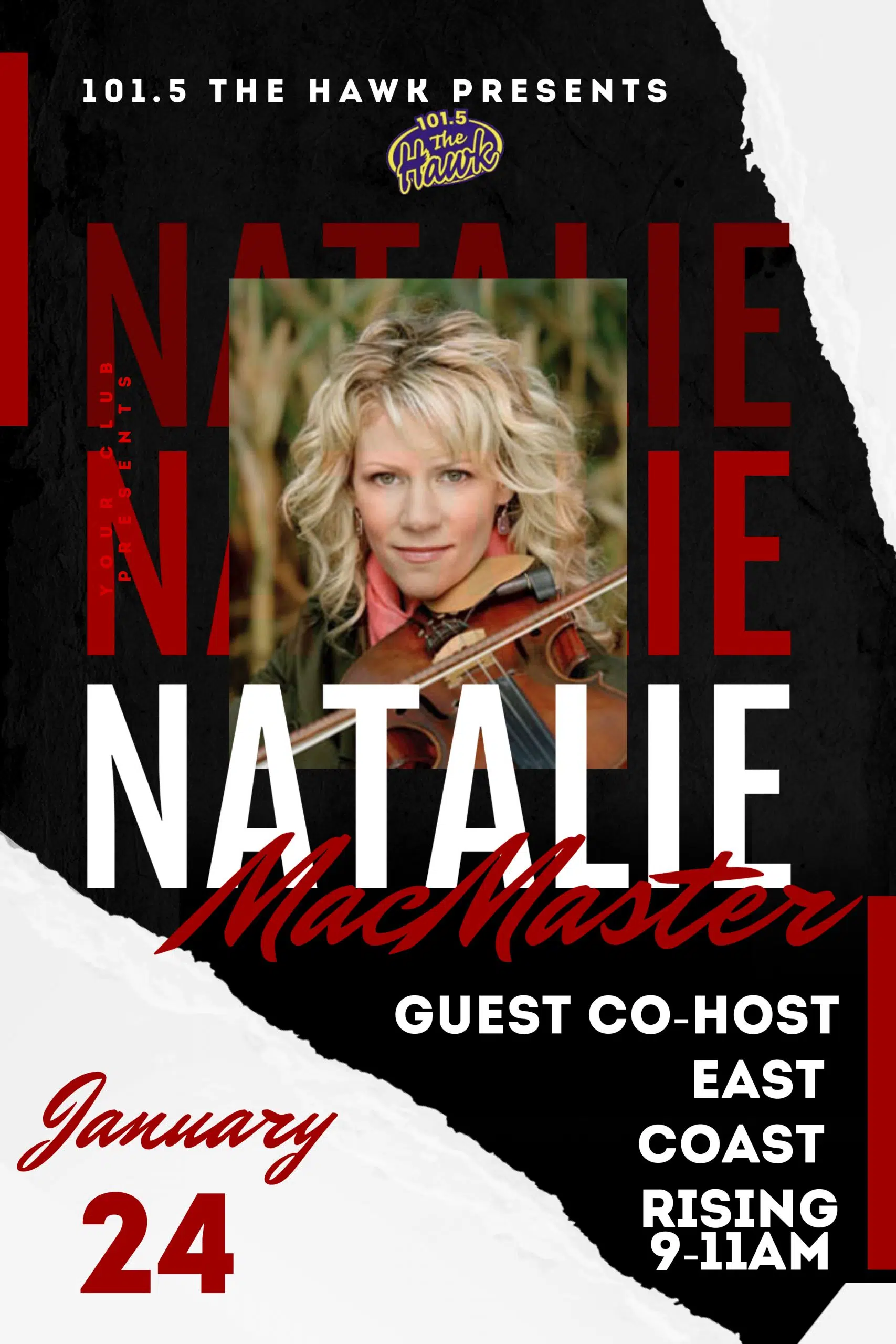 Natalie MacMaster – January 24th, 2021 | 101.5 The Hawk