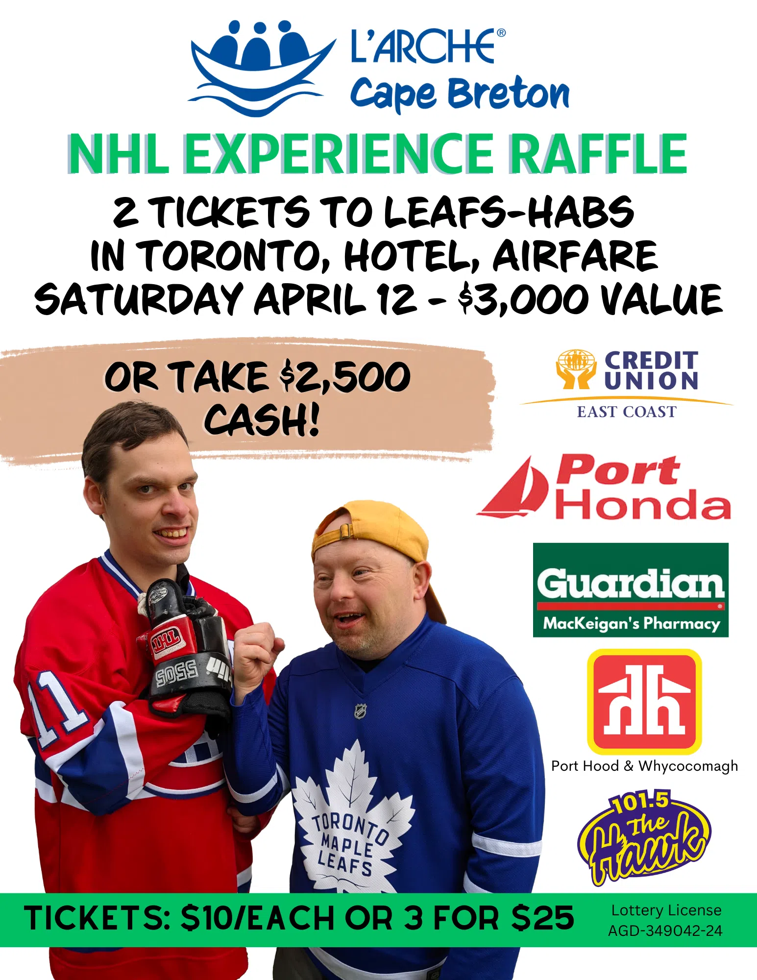 L'Arche Cape Breton fundraising raffle | 101.5 The Hawk