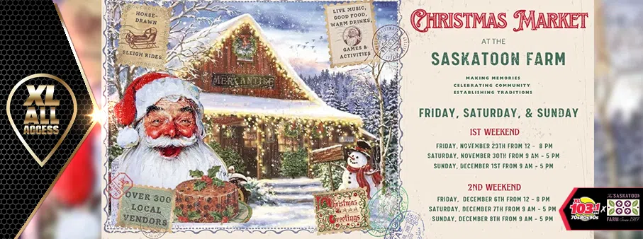 Christmas Market at the Saskatoon Farm | XL 103 Calgary