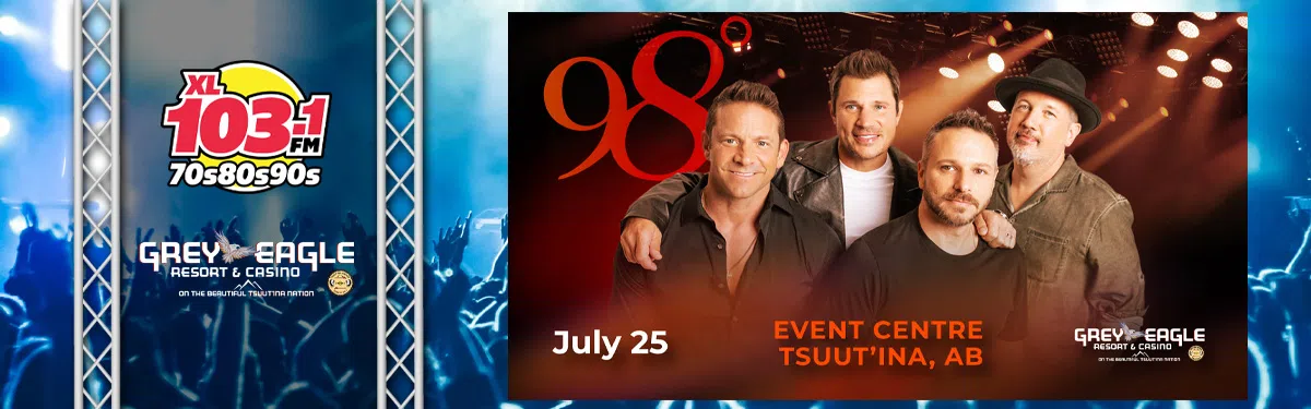 98 Degrees | XL 103 Calgary