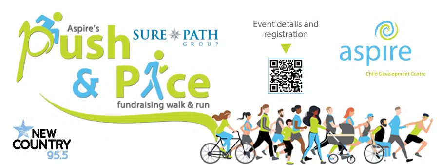 Aspire's Push & Pace Fundraising Walk & Run | New Country 95.5 Red Deer