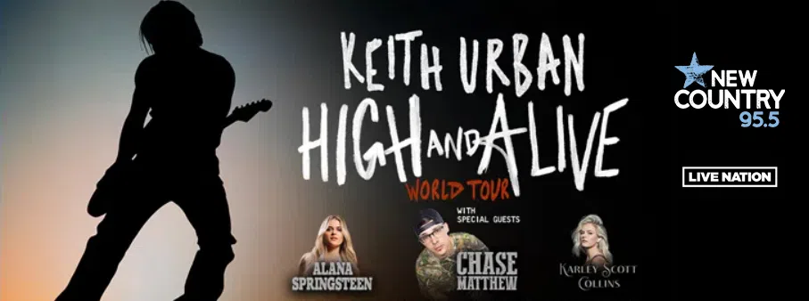 Keith Urban - High and Alive World Tour | New Country 95.5 Red Deer