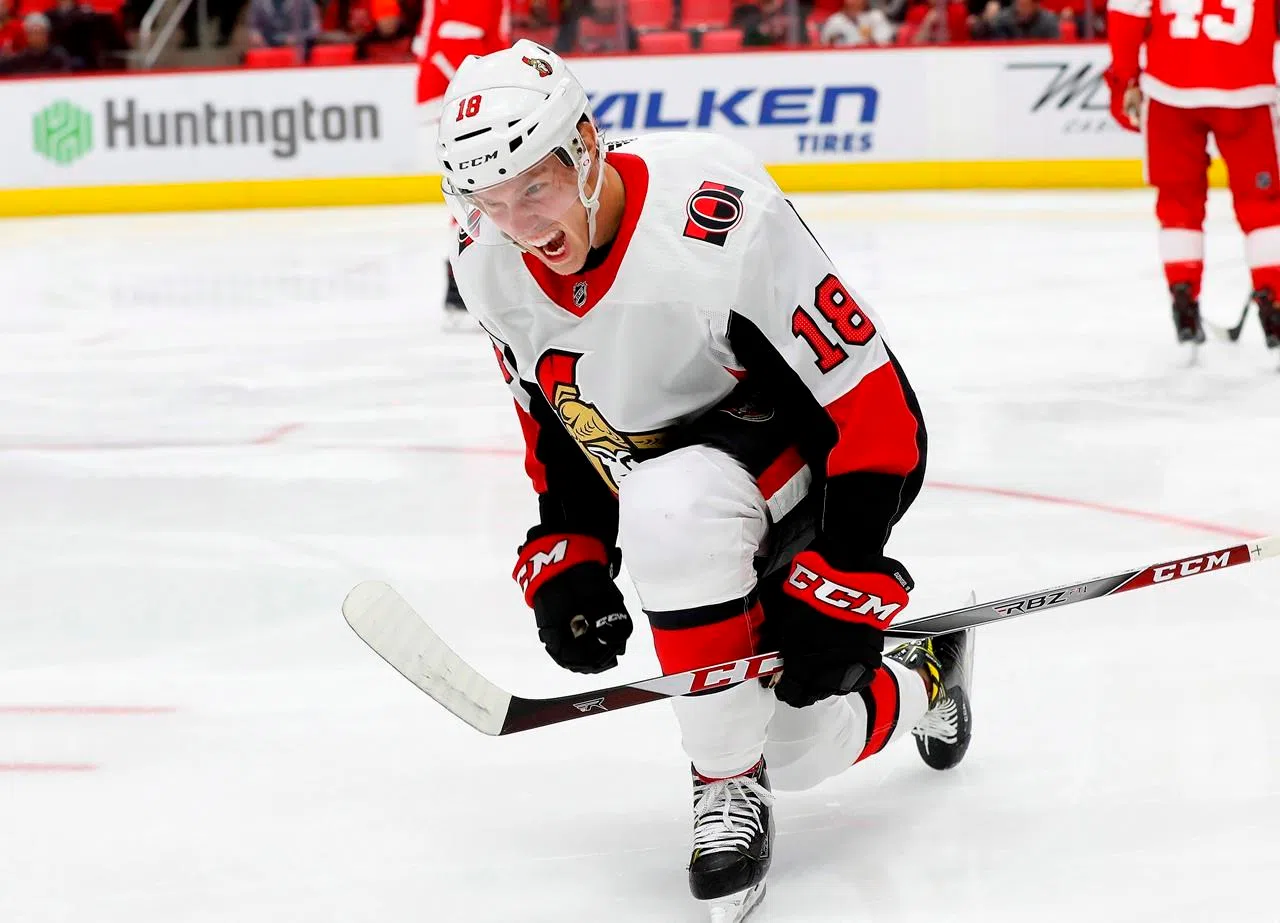 Dzingel doing much more than just dirty work for Senators’ top line | paNOW