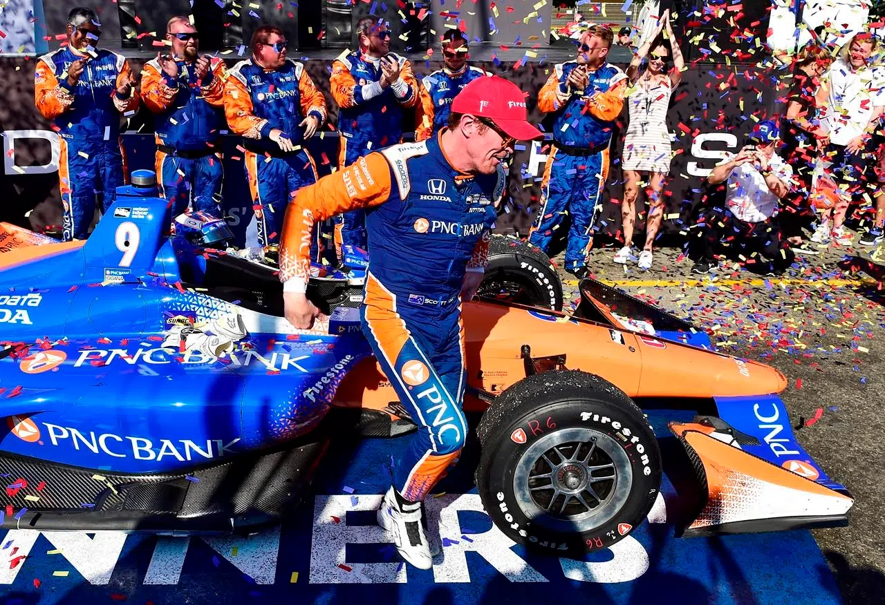 Scott Dixon steals show to win 3rd Toronto Indy; Wickens 3rd ...