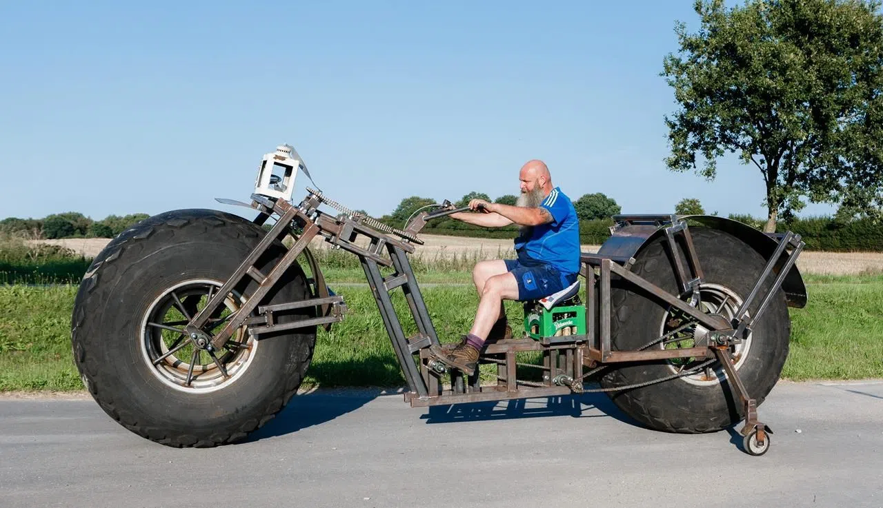 Behemoth bike: German eyes world record for heavy pedaling | paNOW