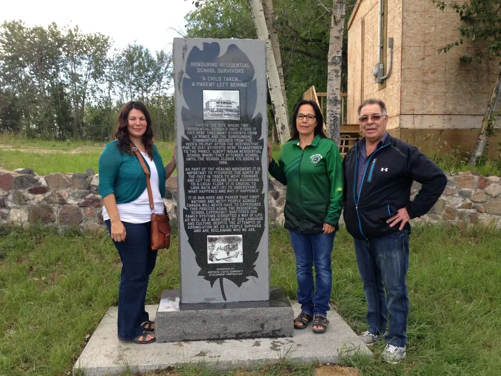 Residential-school memorial monument reinstalled | paNOW