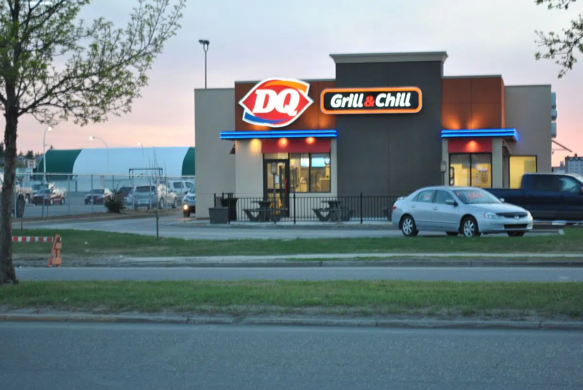 Work to create median ‘cut-through’ outside DQ begins | paNOW