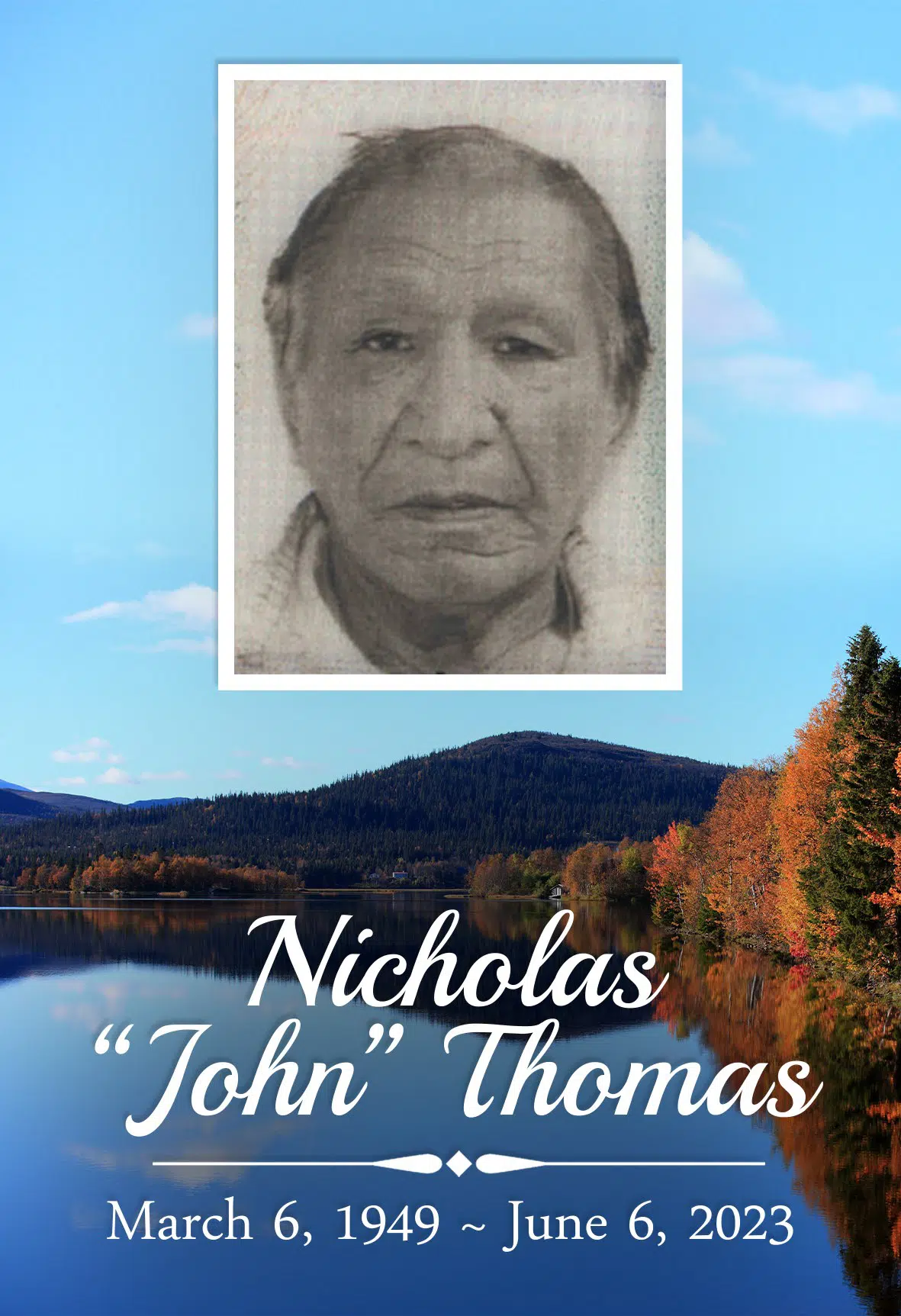 Nicholas John Thomas | paNOW