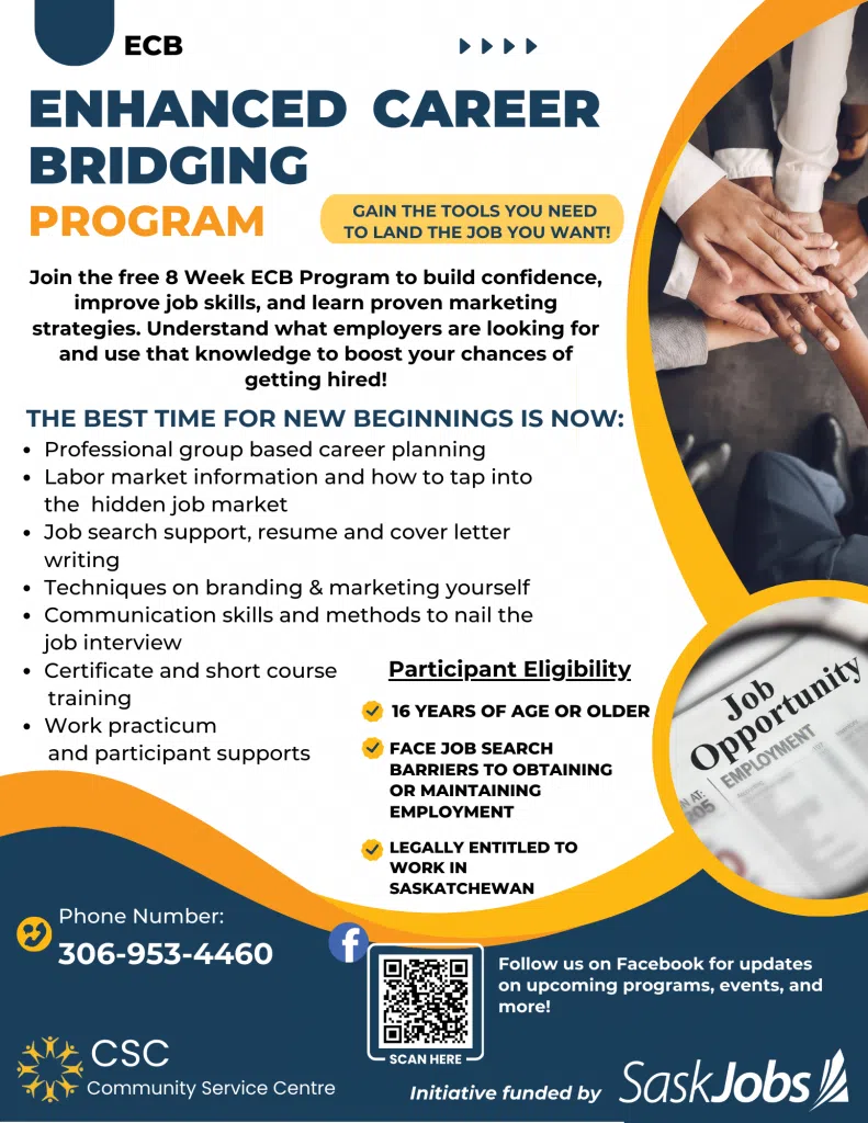 Take the next step in your career! Our next Enhanced Career Bridging ...