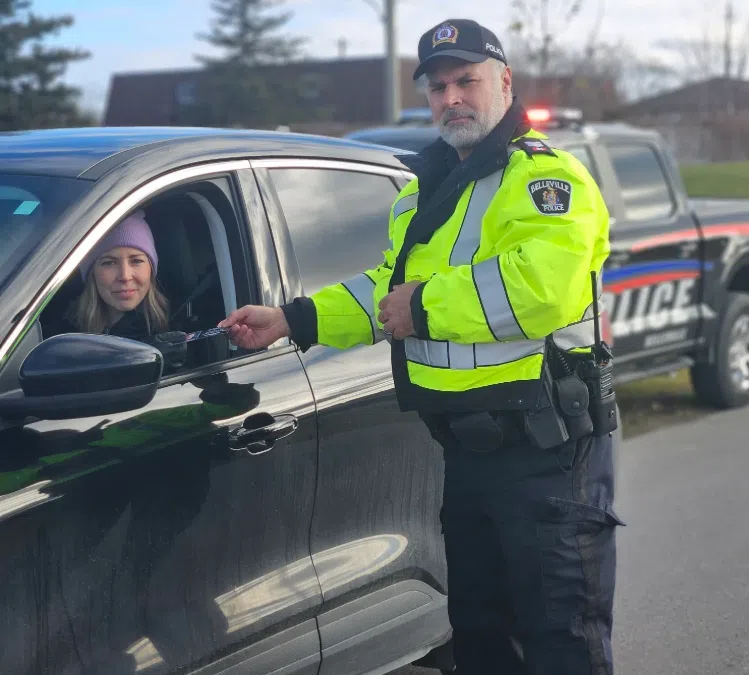 Belleville Police launch Festive RIDE program | 91X FM CJLX