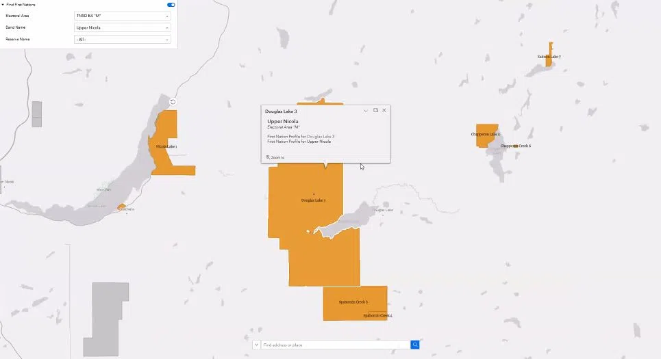 TNRD developing interactive map showcasing First Nations, reserve lands ...