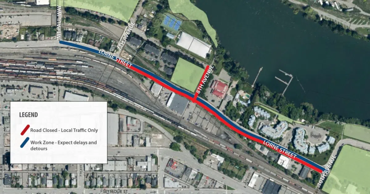 Yearlong construction project on Lorne St. to be completed ahead of ...