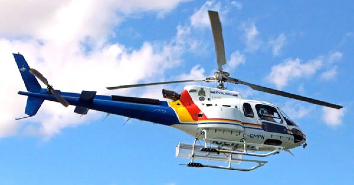 RCMP air services assist in arrest following police chase from Kelowna ...