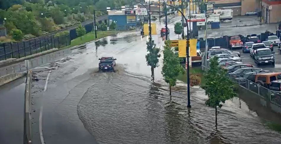 Flash flooding in parts of Kamloops as storm brings much needed rain ...