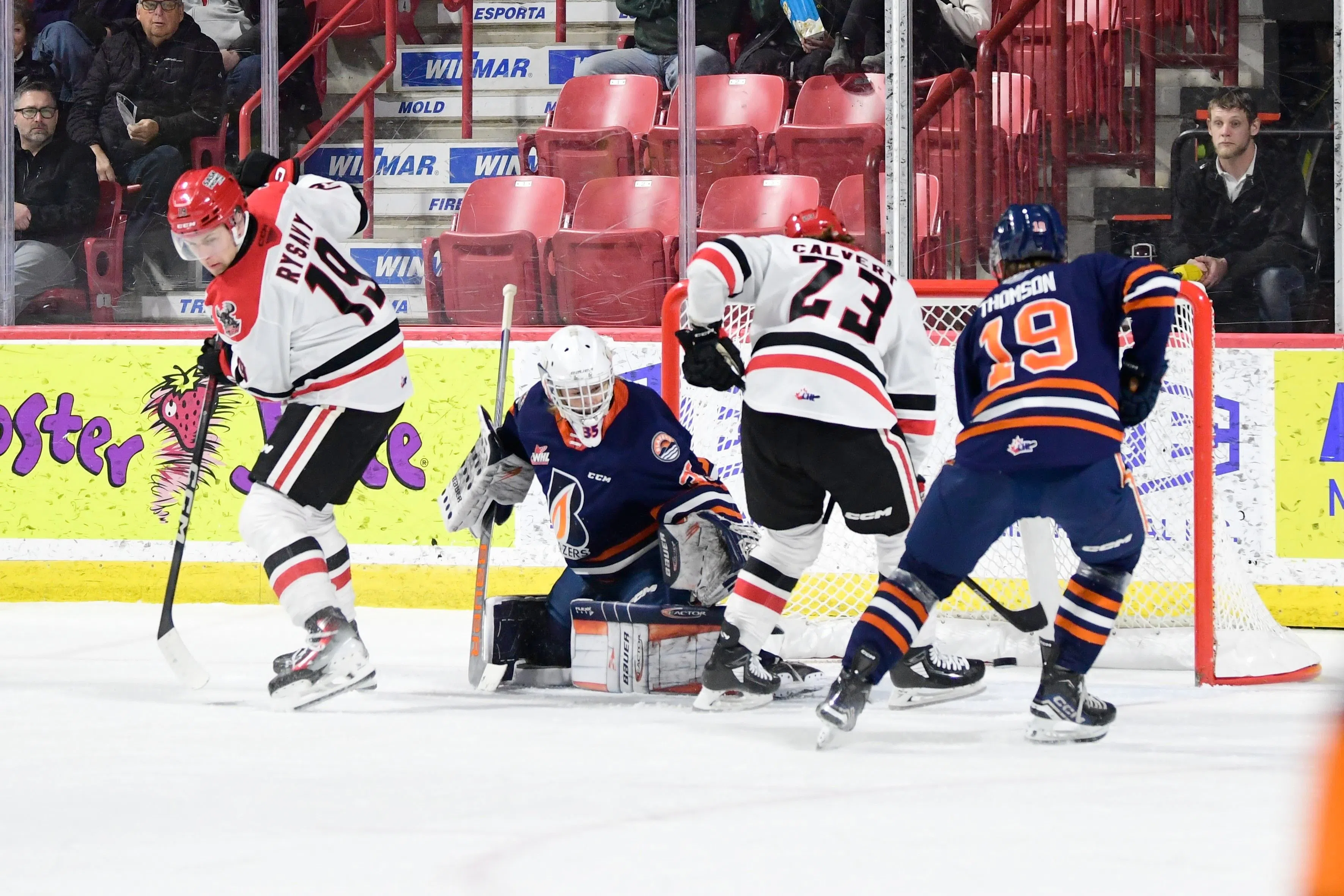 Blazers beat Moose Jaw 5-3 to end East Division road trip on winning ...