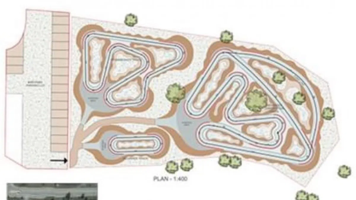Construction on new all-wheels pump track facility underway at Kamloops ...