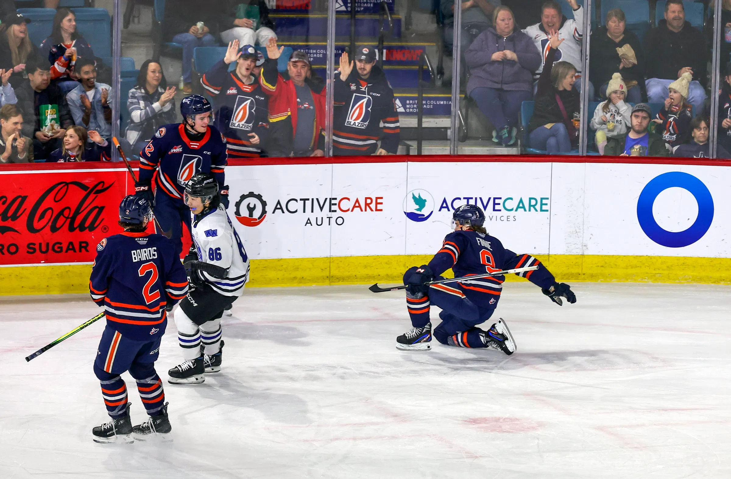 Blazers beat Wenatchee 4-1 to extend win steak to four games | Radio NL - Kamloops News