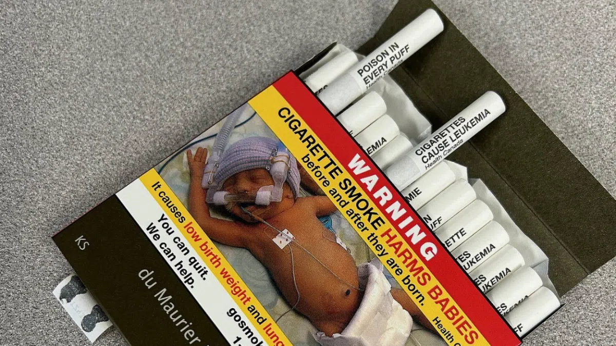 Cigarettes with health warnings could nudge smokers to butt out ...