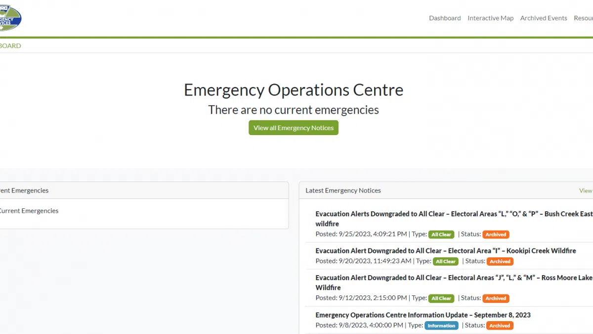 TNRD launches new website for its Emergency Operations Centre | Radio ...