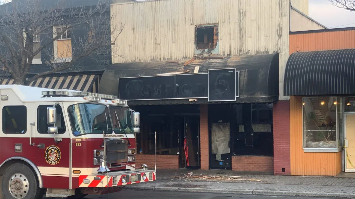 Firefighters Limit Damage to Surrounding Stores in Downtown Kamloops ...