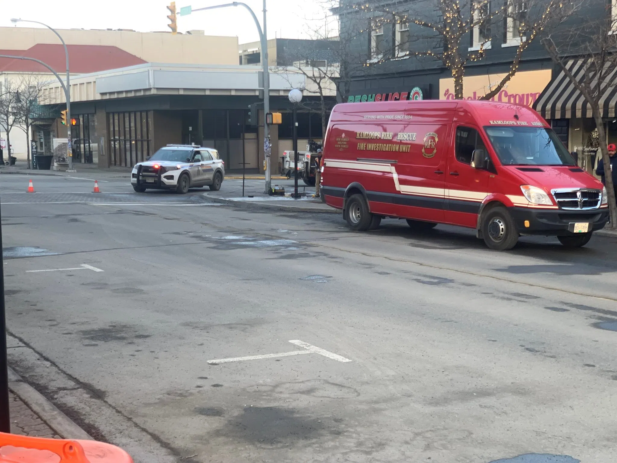 Firefighters Limit Damage to Surrounding Stores in Downtown Kamloops ...