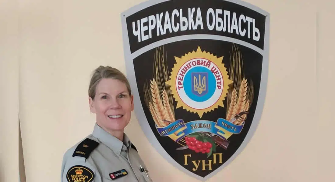 Saskatoon Officer Back After Training Police in Ukraine | Country 600 CJWW